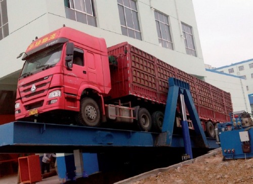 Truck Discharge Platform For Heavy Goods /container Discharge Platform ...