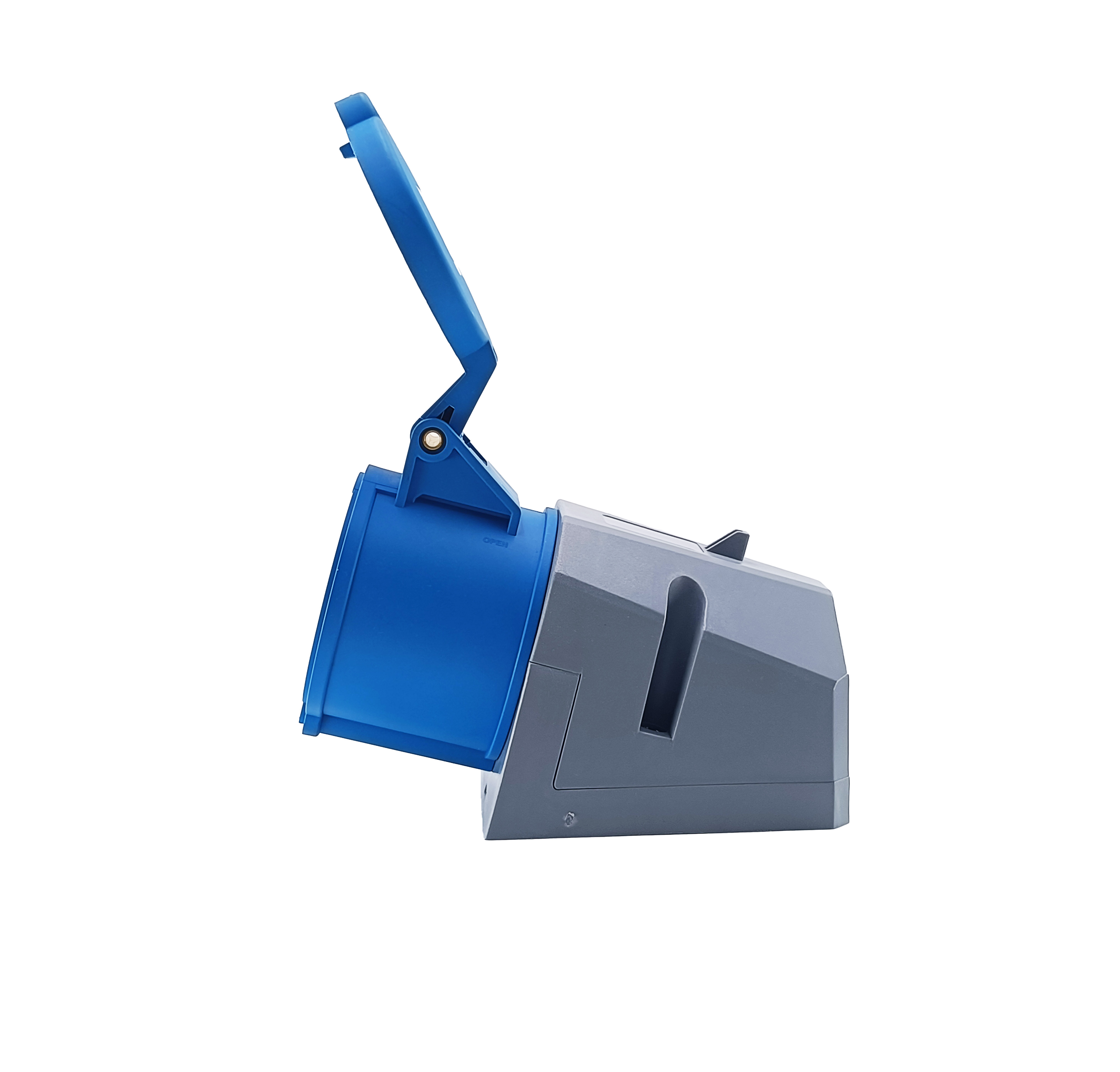 Ip44 Industrial Plug Socket 220v 16a - Iec/cee Type 2p E, High Quality ...
