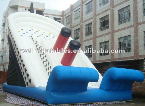 Pvc Cheap Inflatable Titanic Slide, High Quality Pvc Cheap Inflatable ...