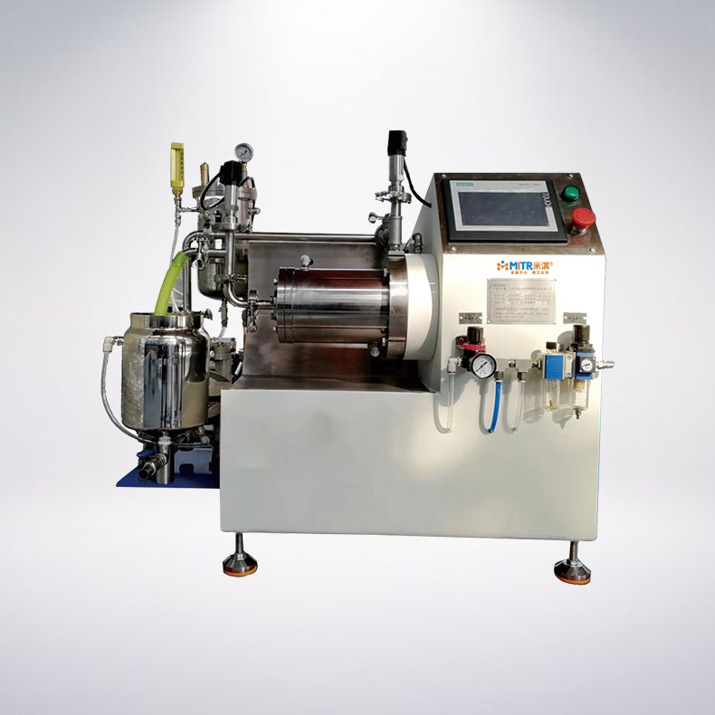 High Energy Lab Vertical Nano Powder Grinding Machine - Sand Mill Bead ...