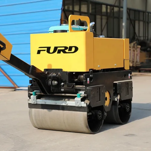 Manual Operated Mini Vibratory Hand Operated Roller Compactor Fyl-800cs ...