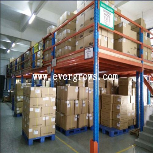Warehouse Steel Pallet Racking Supported Mezzanine Stairs, High Quality ...