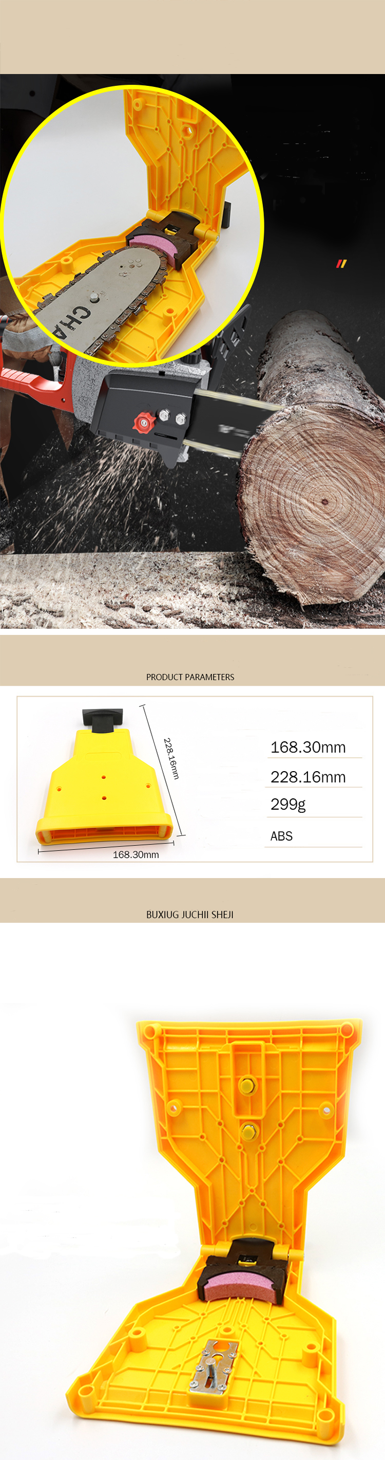 Woodworking Tools Chainsaw Teeth Sharpener Chainsaw Easy Power Sharp ...