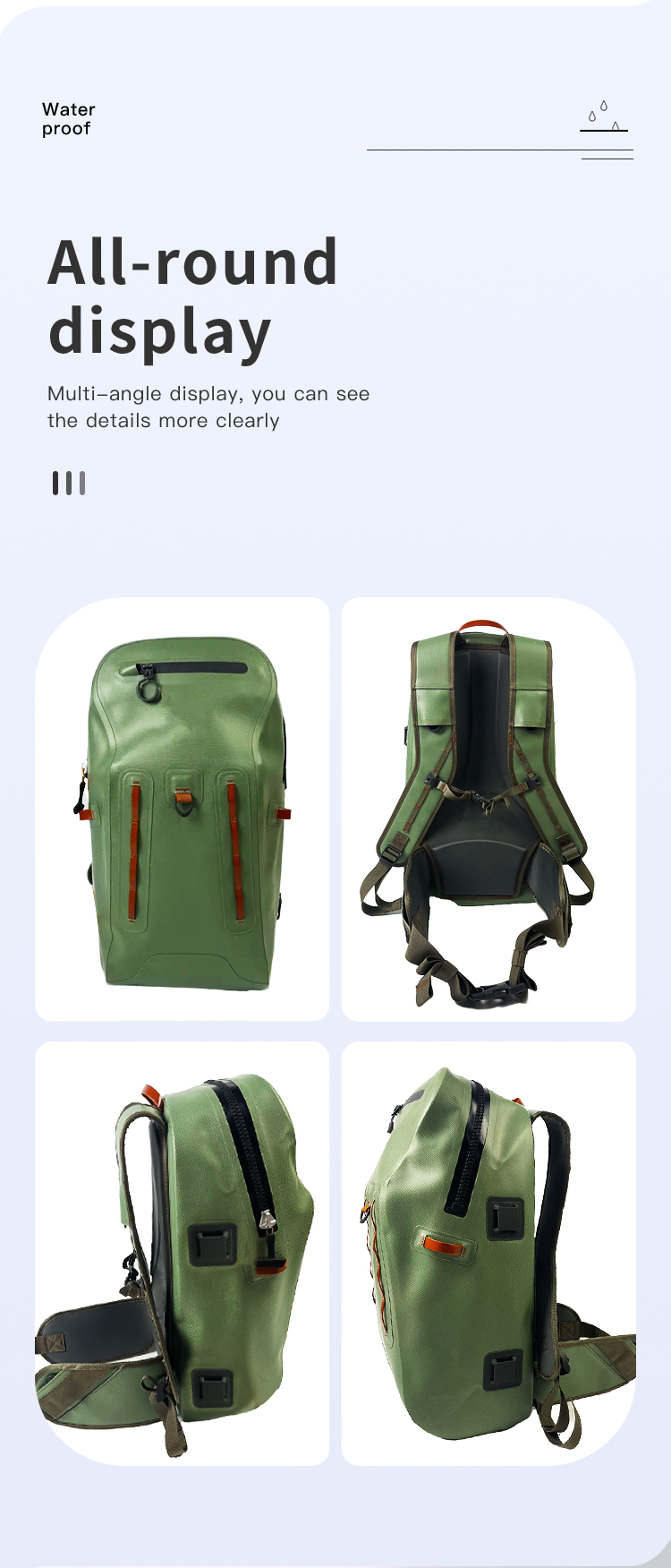 Tpu Outdoor Waterproof 2-in-1 Backpack, High Quality Tpu Outdoor ...