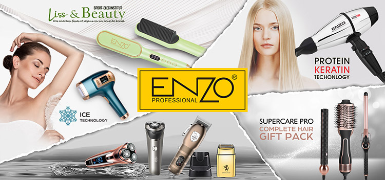 Enzo Professional Salon 1500w Volumizer Styler Hot Air Brush, High ...