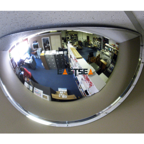 180 Degree View Unbreakable Half Dome Convex Mirror Polycarbonate, High ...