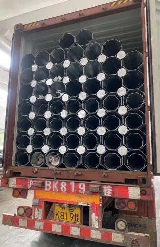 16m Octagonal Steel Poles, High Quality 16m Octagonal Steel Poles on ...