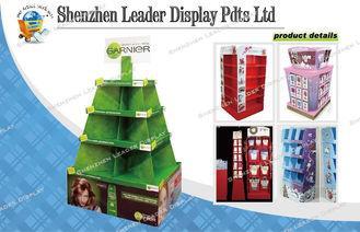 Cardboard Pallet Pos Shampoo Display Stands For Makeup Prom, High ...