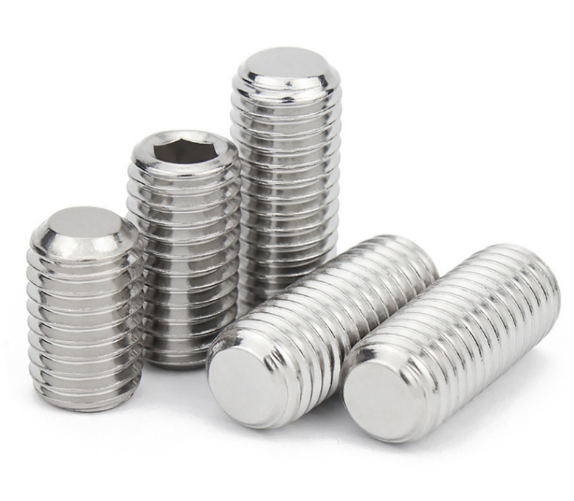 Hexagonal Concave End Knurled Positioning Screw M8*6 Din916k Sus304 ...