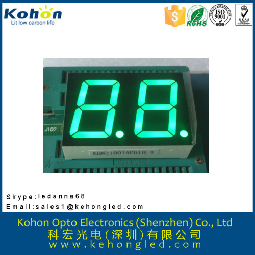 High Reliability 2 Digit Common Anode Led Seven Segment Display, High ...