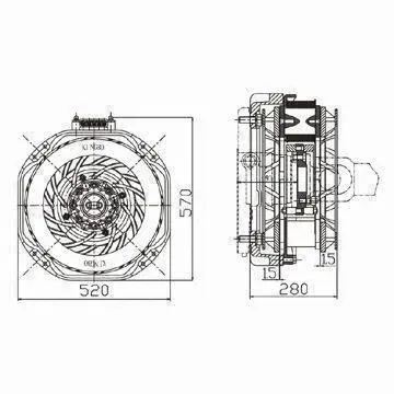 K-series Electromagnetic Retarder, Already Applied To Volvo, 45 Bus ...