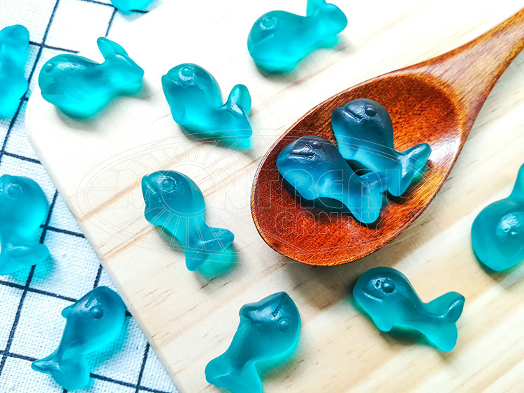 Oem Whale Jelly Sweet Gummy Candy Maker, High Quality Oem Whale Jelly ...