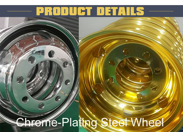 Chrome Wheels Chrome Rims For Trucks Semi Truck Chrome, High Quality ...