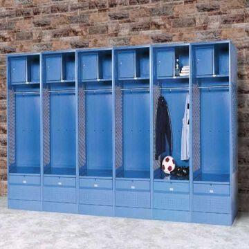 Heavy-duty Stadium Locker, Welded And Riveted For Option, High Quality ...