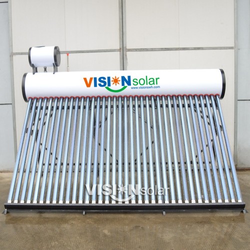 High Pressure Copper Coil Preheat Solar Water Heater, High Quality High ...