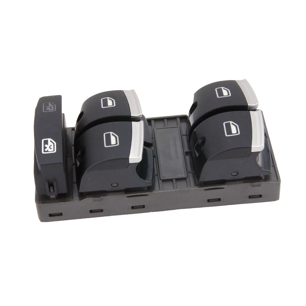 Sorghum New 4f0959851h Chrome Master Window Switch For Audi A3 8p A4 S4 ...