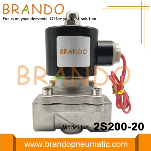 2S200-20 Stainless Steel Solenoid Valve China Manufacturers Suppliers ...