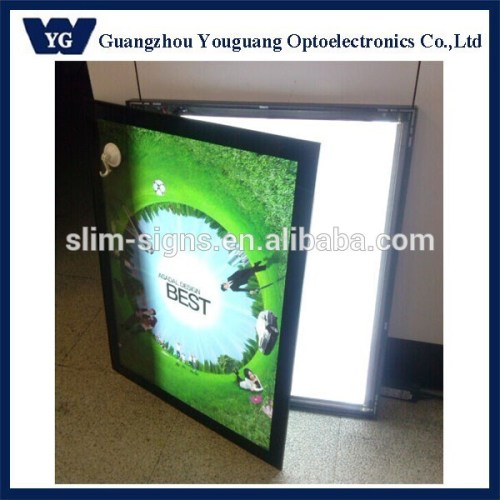 Frameless Aluminum Light Display Box, Led Magnetic Slim Light Box, High ...