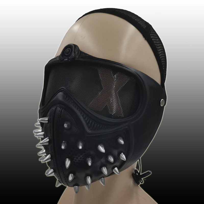 Watch Dogs: Marcus Legion Cosplay Halloween Prop Resin Wrench Mask ...