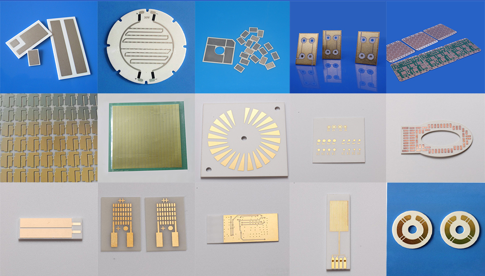 두꺼운 필름 Pcb 보드 Tpc 금속 화 된 알루미나 기판, Bossgoo.com의 고품질 두꺼운 필름 Pcb 보드 Tpc 금속 ...