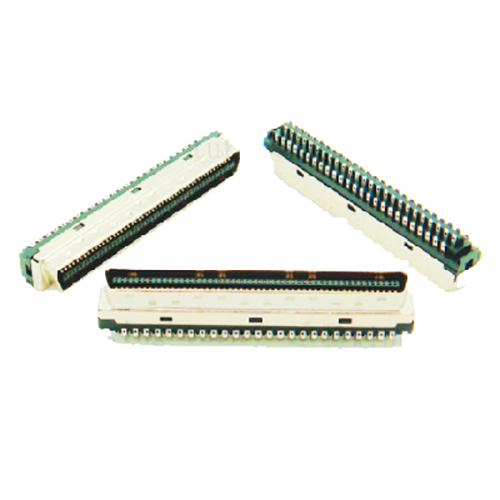 1.27mm Series 100p Cable Plug Connector Solder Molded Ribbon Type, High ...