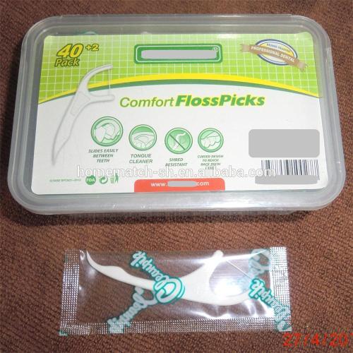 Individual Pack Complete Clean Dental Floss Pick, Single Pack, High ...