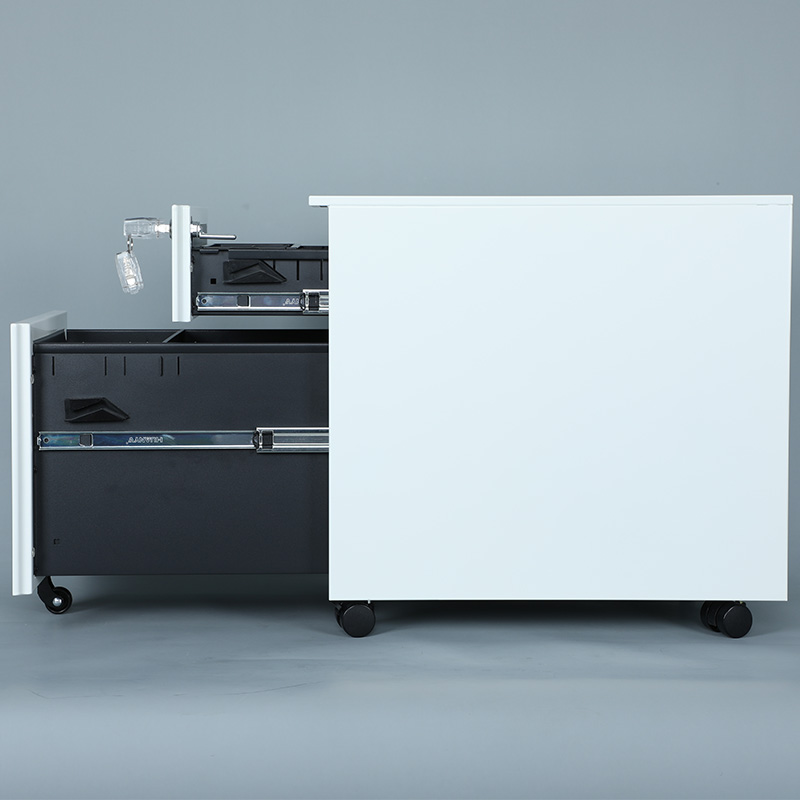Office Workstation Equipment Under Desk Mobile File Cabinet, High ...