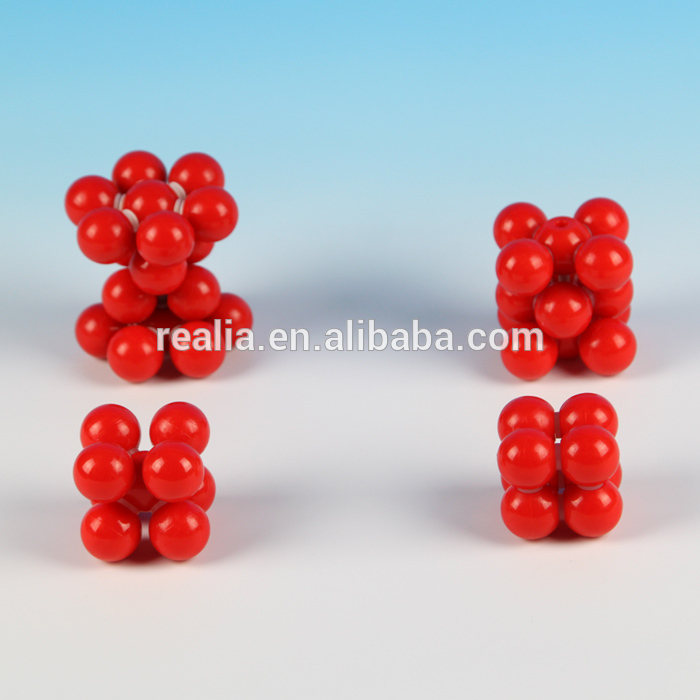 The Crystal Structure Model Of Close Packing Of Metallic Atoms, High ...