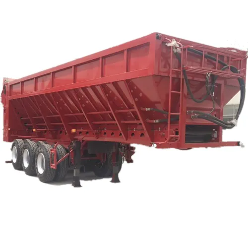Live Bottom Conveyor Dump Semi Trailer, High Quality Live Bottom ...