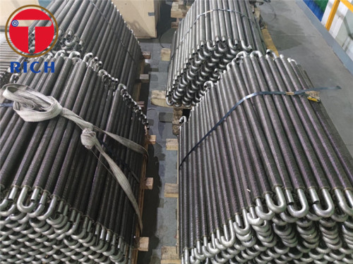 High Frequency Welded Spiral Finned Aluminum Fins, High Quality High ...