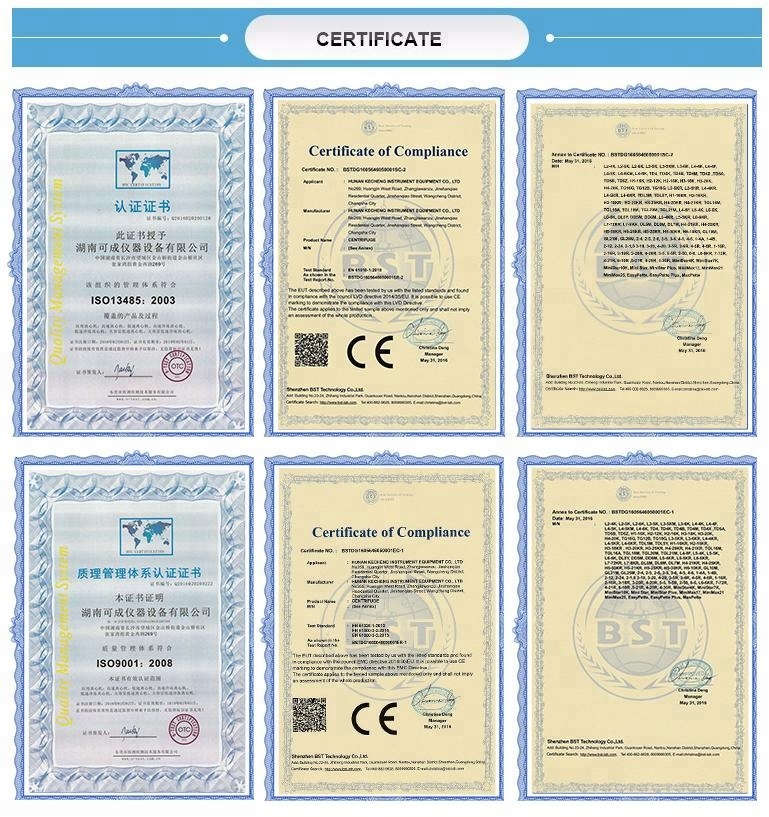 Kecheng Factory Low Speed Cell Smear Centrifuge Td4b - Lab Test ...