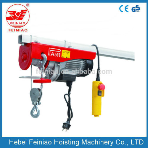 Top Quality 220v.500kg Electric Mini Hoist ,pa Hoist, High Quality Top ...