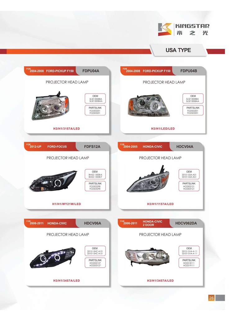 Toyota Camry 2010 용 자동 헤드 램프 프로젝터 헤드 라이트 애프터 마켓, Bossgoo.com의 고품질 ...