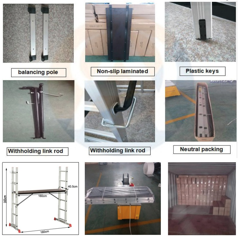 STRONG SCAFFOLD STEP LADDER