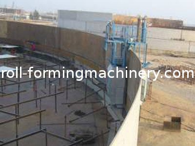 Double Sided Storage Tank Horizontal Girth Welder Tank Welding Machine ...