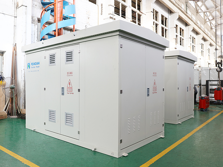 Customized 2500kva 15kv Compact Transformer Substation With Rmu For ...