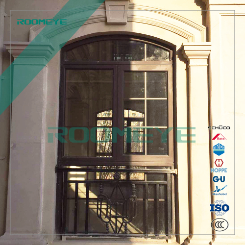 Aluminium With Grill Design Arch Window, High Quality Aluminium With ...