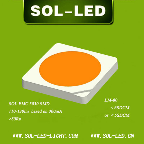 2014 새로운 Emc Led Smd 3030 300ma 110 130lm 1w 칩 Epistar Lm-80 2, Bossgoo ...
