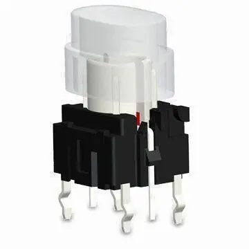 Illuminated Pushbutton Switch With 100,000 Cycles Mechanical Lifespan ...