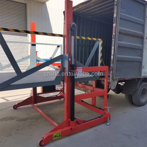 Hydraulic Container Loading Unloading Dock Platform Elevator, High ...