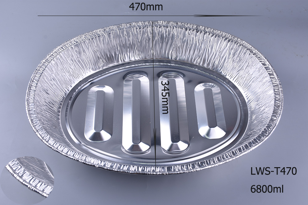 Disposable Oval Aluminium Foil Turkey Pan For Baking And Barbecue, High ...