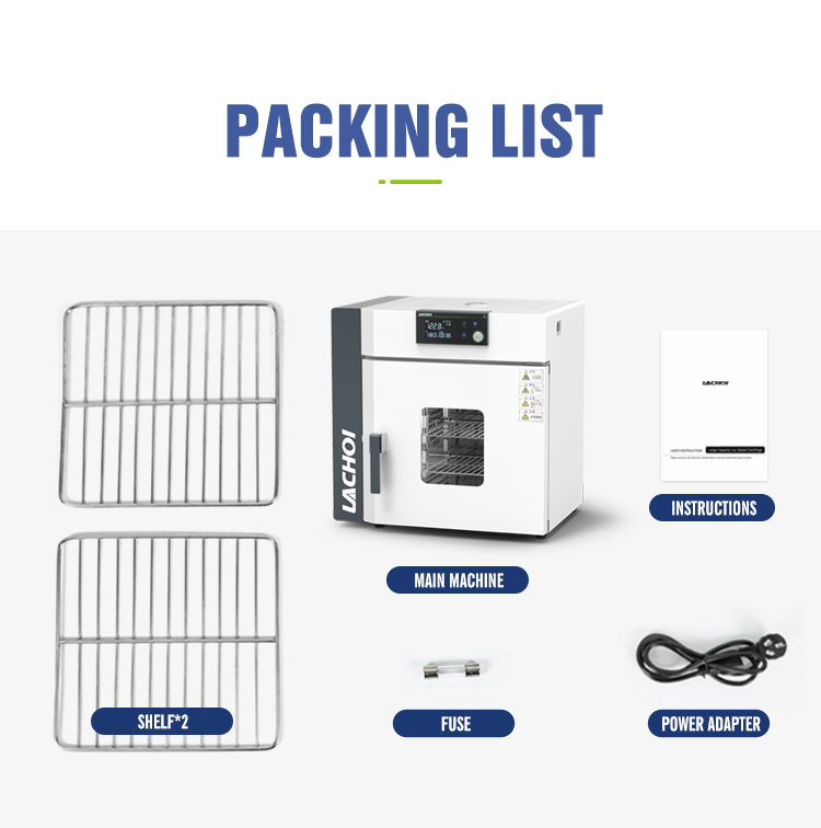 Electric Digital Forced Convection Drying Oven - 70l Heating Air Dry ...