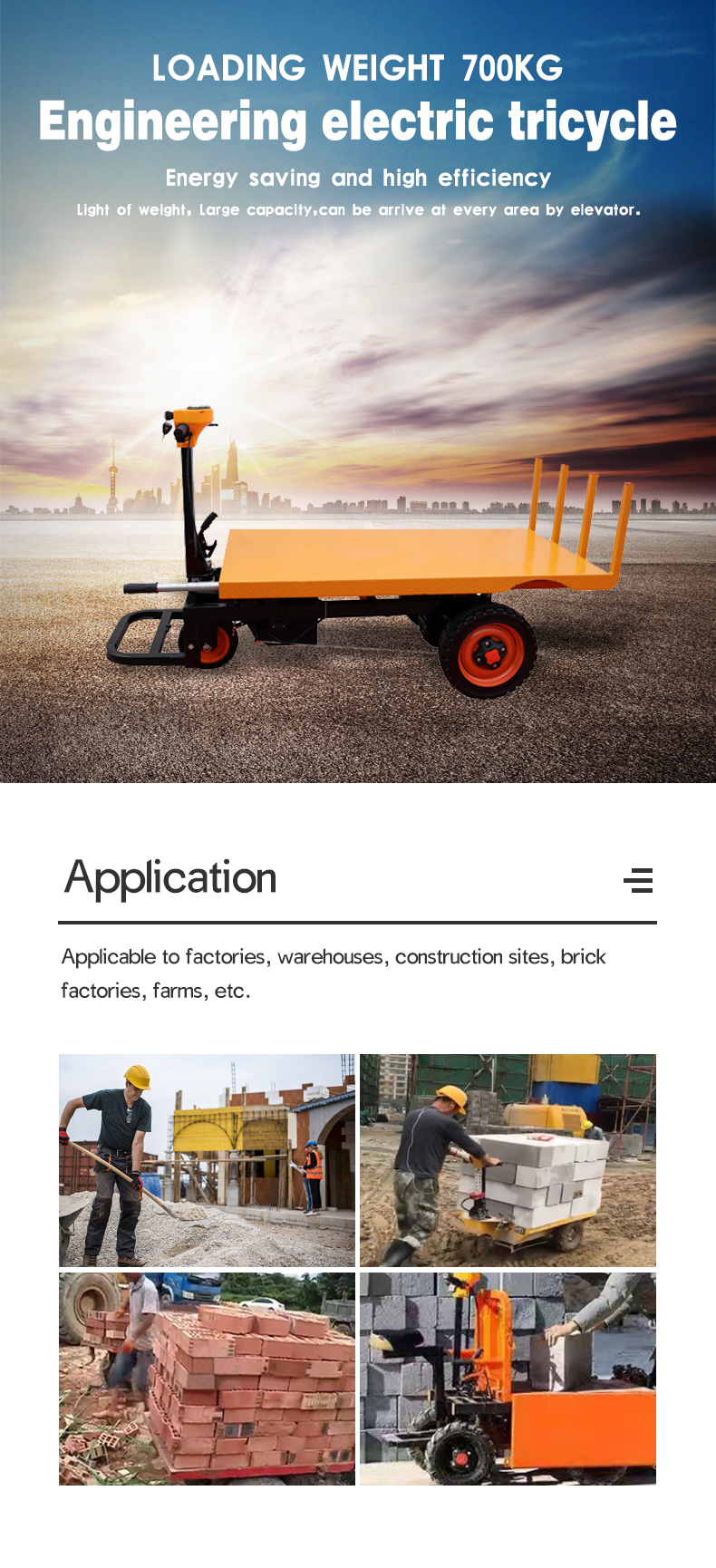 Electric Powered Wheelbarrow Concrete Buggy For Sale, High Quality ...