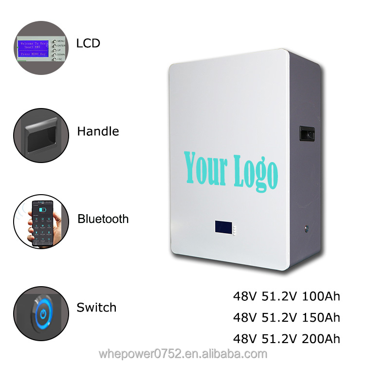 Powerwall Lithium-ion Battery Packs: 48v, 5kw To 10kw, 100ah To 200ah ...