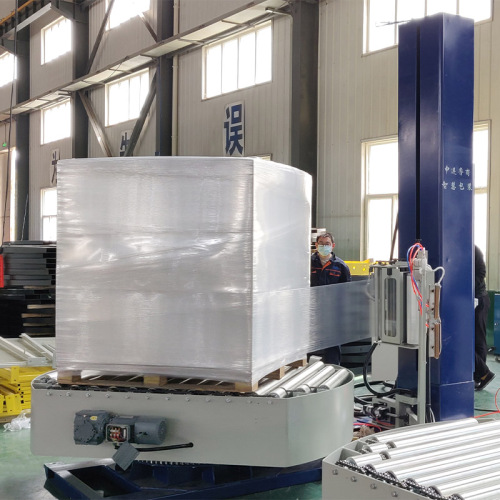 Automatic Stretch Film Pallet Packaging, High Quality Automatic Stretch ...