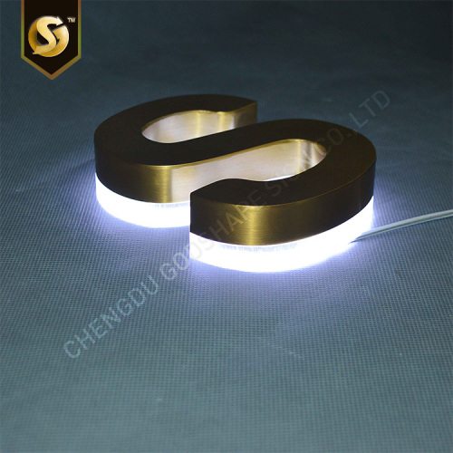 Custom Indoor Company Name Logo Backlit Letter, High Quality Custom ...