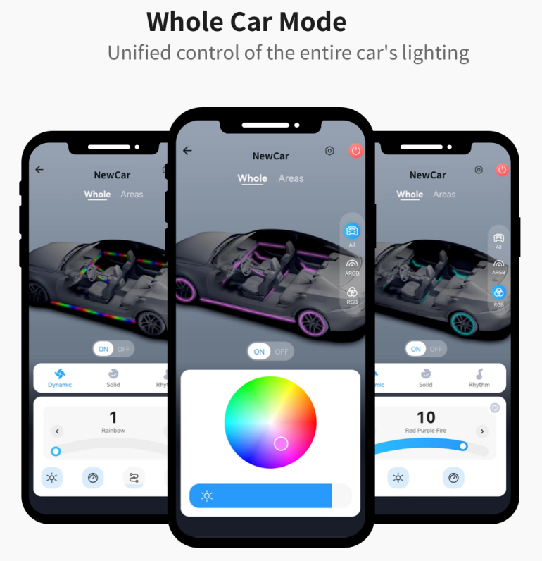 Sp701e Car Cabin Led Controller - Argb Rgb Combinations With Spi Pwm ...