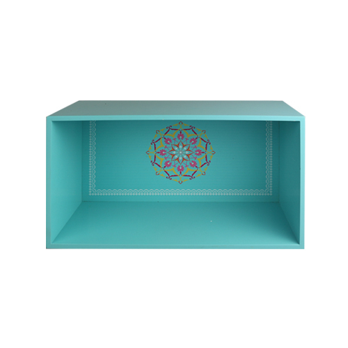 Sky Blue Rectangular-shaped Seal On Three Sides Display, High Quality ...