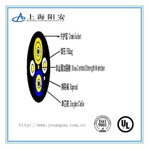 4 Core Multimode Break-out Fiber Optic Cable, High Quality 4 Core ...