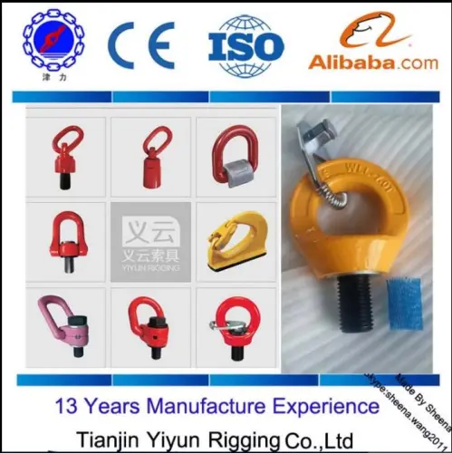 Lifting Sling G80 Swivel Eye Bolt Factory Supply Swivel Lifting Point ...